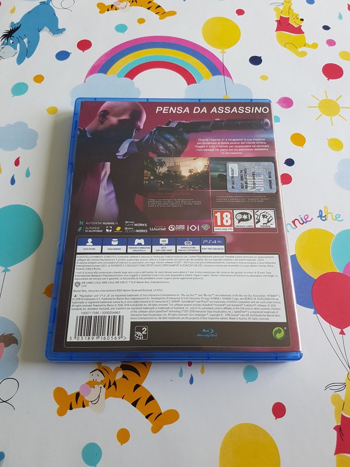 HITMAN 2 GIOCO SONY PLAYSTATION PS4 PAL ITALIANO ITA 🇮🇹 OK SU PS5 ...