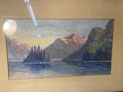 Original Signed Oil Painting Louis Peter Larson Landscape 1867-1950 | eBay