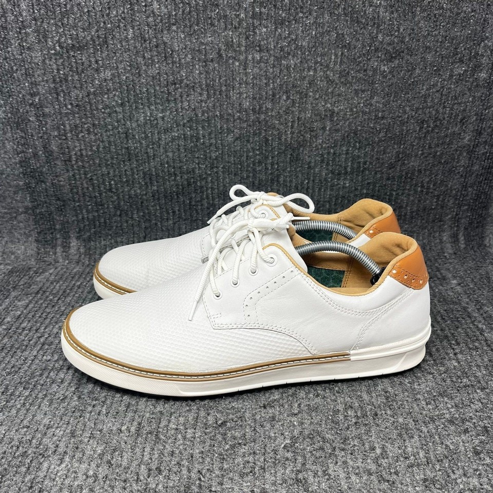 Johnston & Murphy McGuffey GL2 Hybrid Plain Toe Spikeless Golf Shoes ...