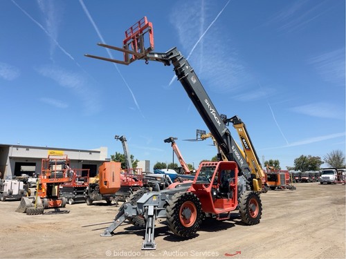 2018 Skyjack SJ1056TH 56' 10k Telescopic Reach Forklift Telehandler Aux ...