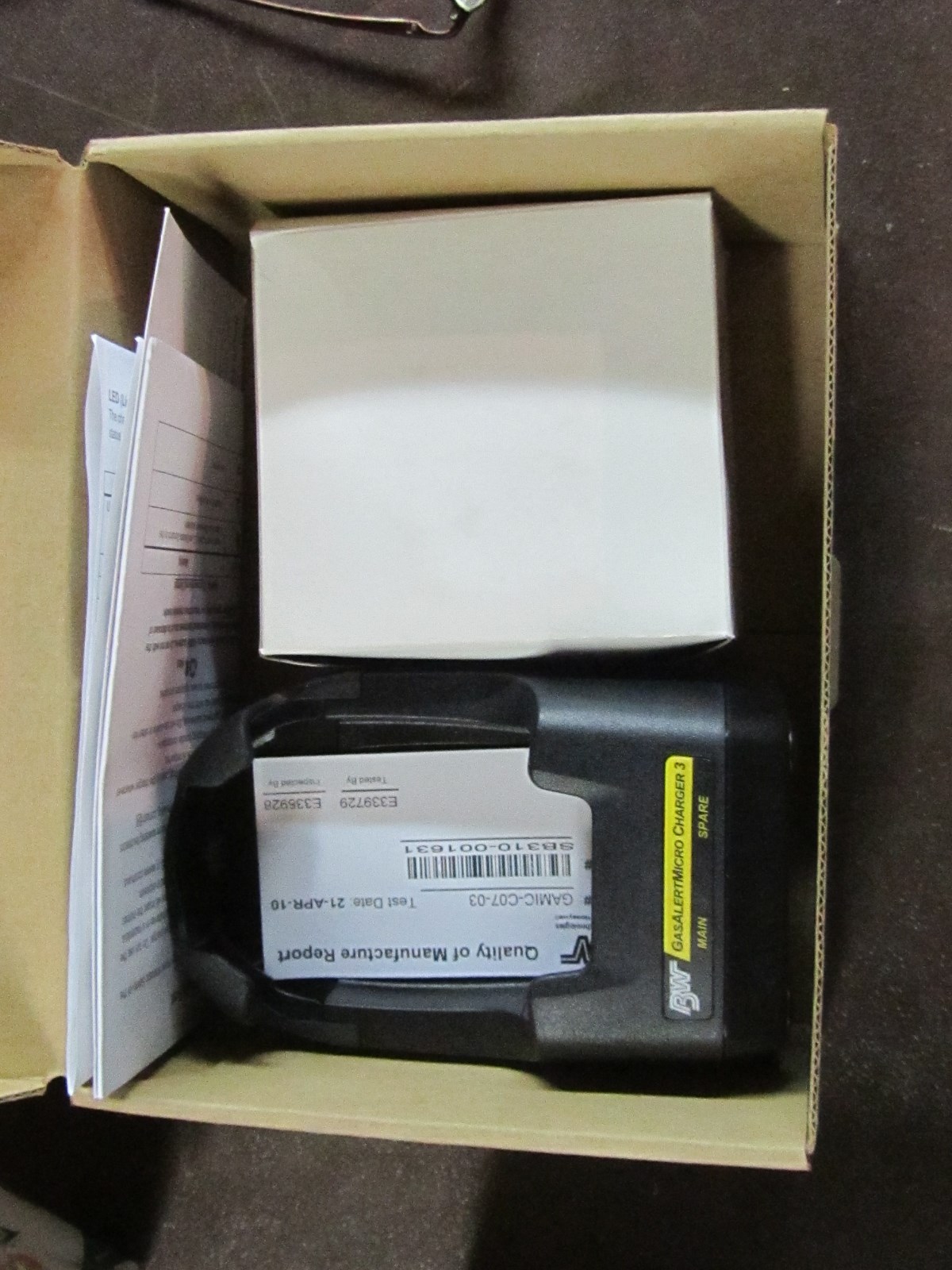 BW TECHNOLOGIES 123528 GAS ALERT MICRO CHARGER 3 GAMIC-C07-03 | eBay