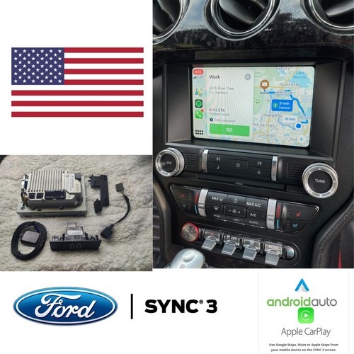 2015-2017 FORD Mustang SYNC 2 to 3 CarPlay Android Auto Upgrade Kit VIN ...