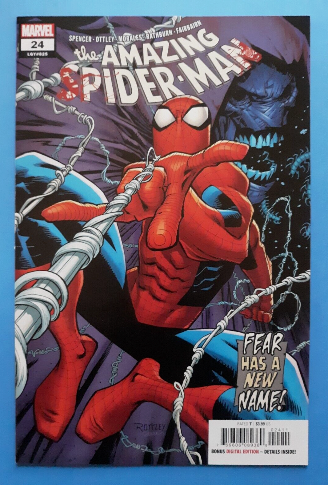 AMAZING SPIDER-MAN #24 (2019 Marvel) 1ST MENTION OF KINDRED *FREE ...