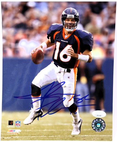 Jake Plummer Autographed 8x10 Photo Denver Broncos James Spence COA | eBay