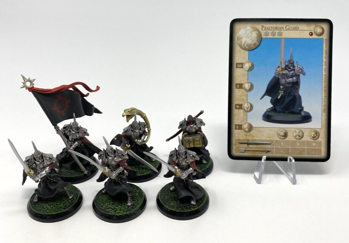 Confrontation: Griffin - Praetorian Guard Lot - 6 Models, 1 Card ...