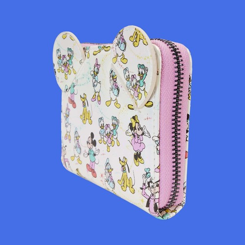 Disney100 All Over Print Wallet Loungefly Disney | eBay.de