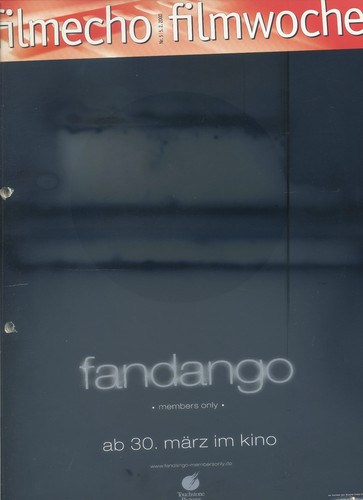 filmecho filmwoche Nr. 5 (2000) fandango members only Jean Patrick Flanery | eBay.de