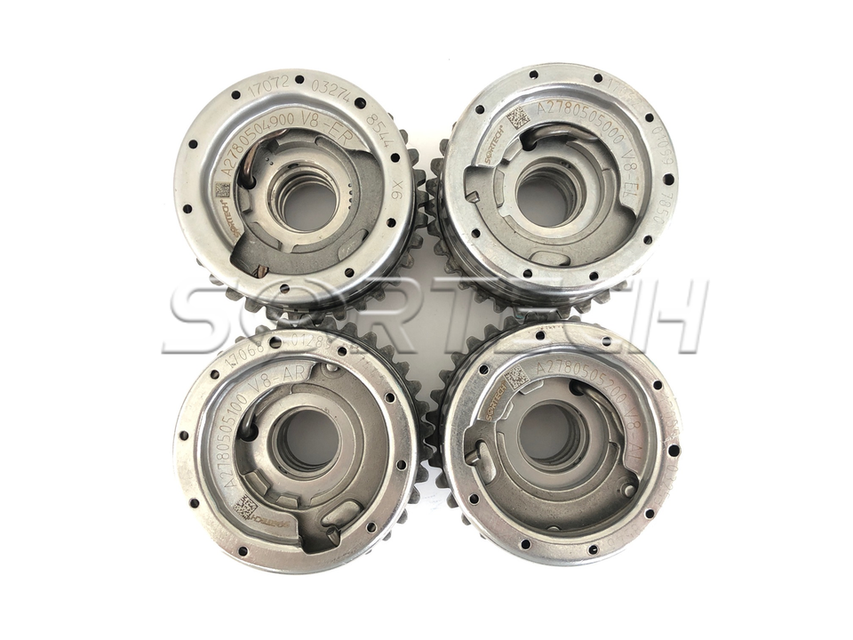 Set of 4 Camshaft Adjuster Mercedes 2780504900 2780505000 2780505100 ...