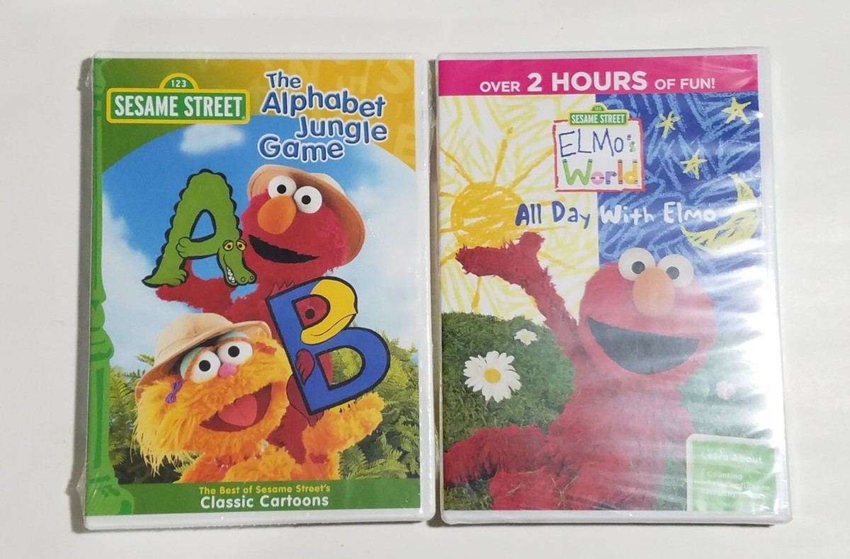Sesame Street The Alphabet Jungle Game Amazon.com: Sesame Street The