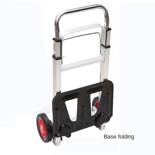 Telescopic Push-Pull Cart Folding Hand Truck with Wheels Load capacity ...