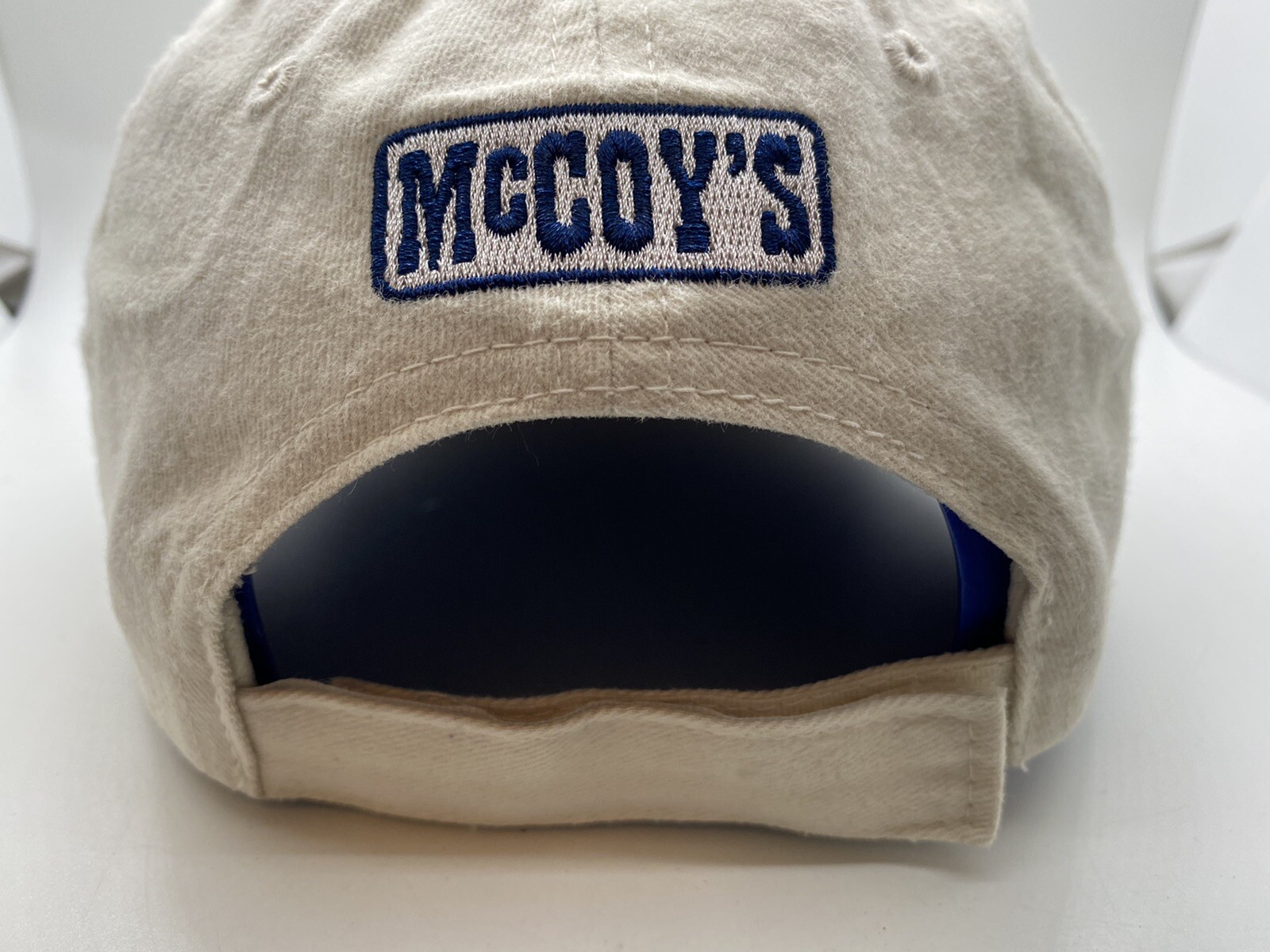 McCoy Golf Classic Cap Hat Adult Adjustable Beige Cotton McCoy’s | eBay