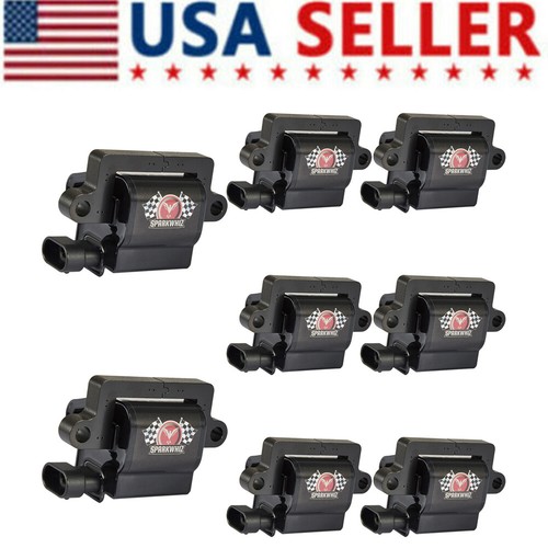 Pack of 8 Ignition Coil 12558693 for Chevy Silverado GMC 1500 D581 ...