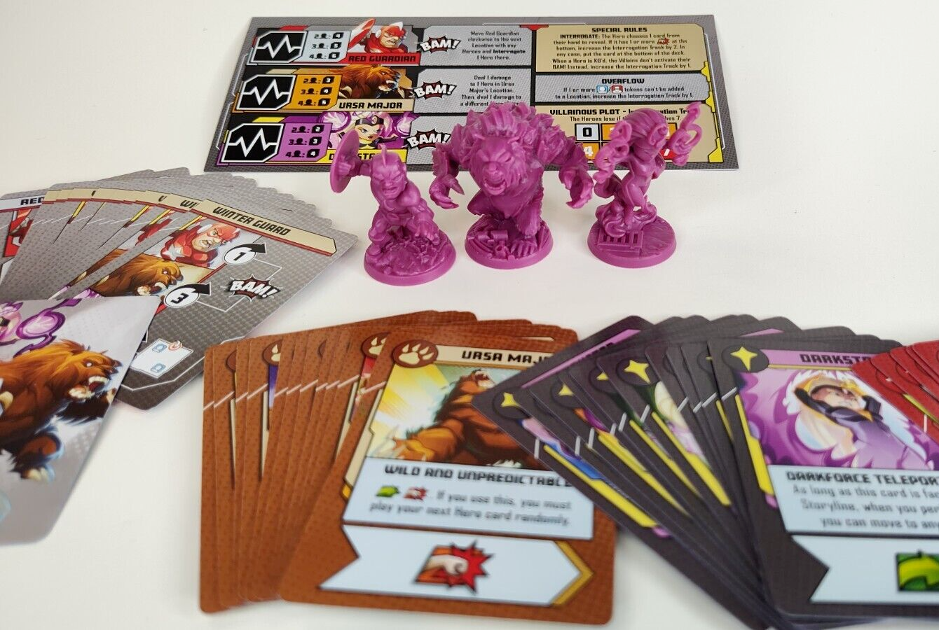 Winter Guard - Marvel United Multiverse Season 3 CMON mini kickstarter ...