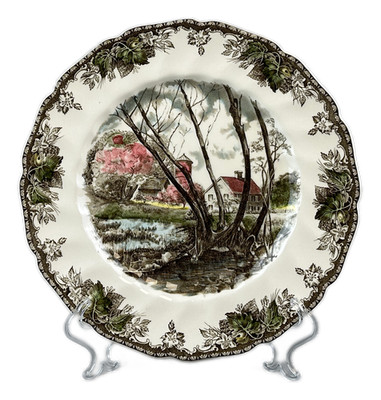 Johnson Brothers Friendly Village Buffet Dinner Plate Willow by Brook ...