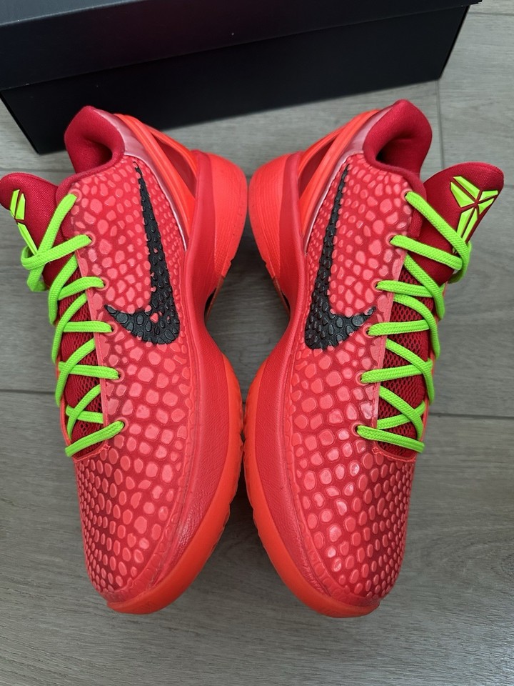 Nike Kobe 6 VI protro low “Reverse grinch” men’s sneakers size 7.5 ...