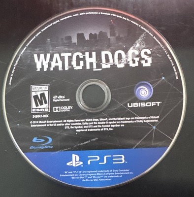 Watch Dogs (PlayStation 3 PS3) Sony DISC ONLY Tested Working Video Game ...