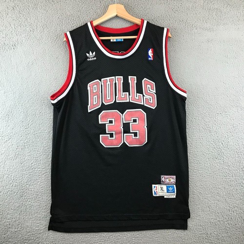 1991-92 SCOTTIE PIPPEN #33 Bulls Adidas Hardwood Classics Jersey XL ...