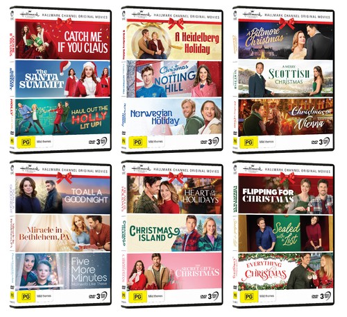 BRAND NEW Hallmark Christmas Movies : Collections 36-41 DVD Pack | 2024 ...
