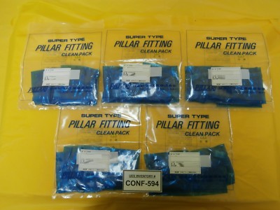 Nippon Pillar Fitting S-W4B 019109-912 Reseller Lot of 5 10 Packs New ...