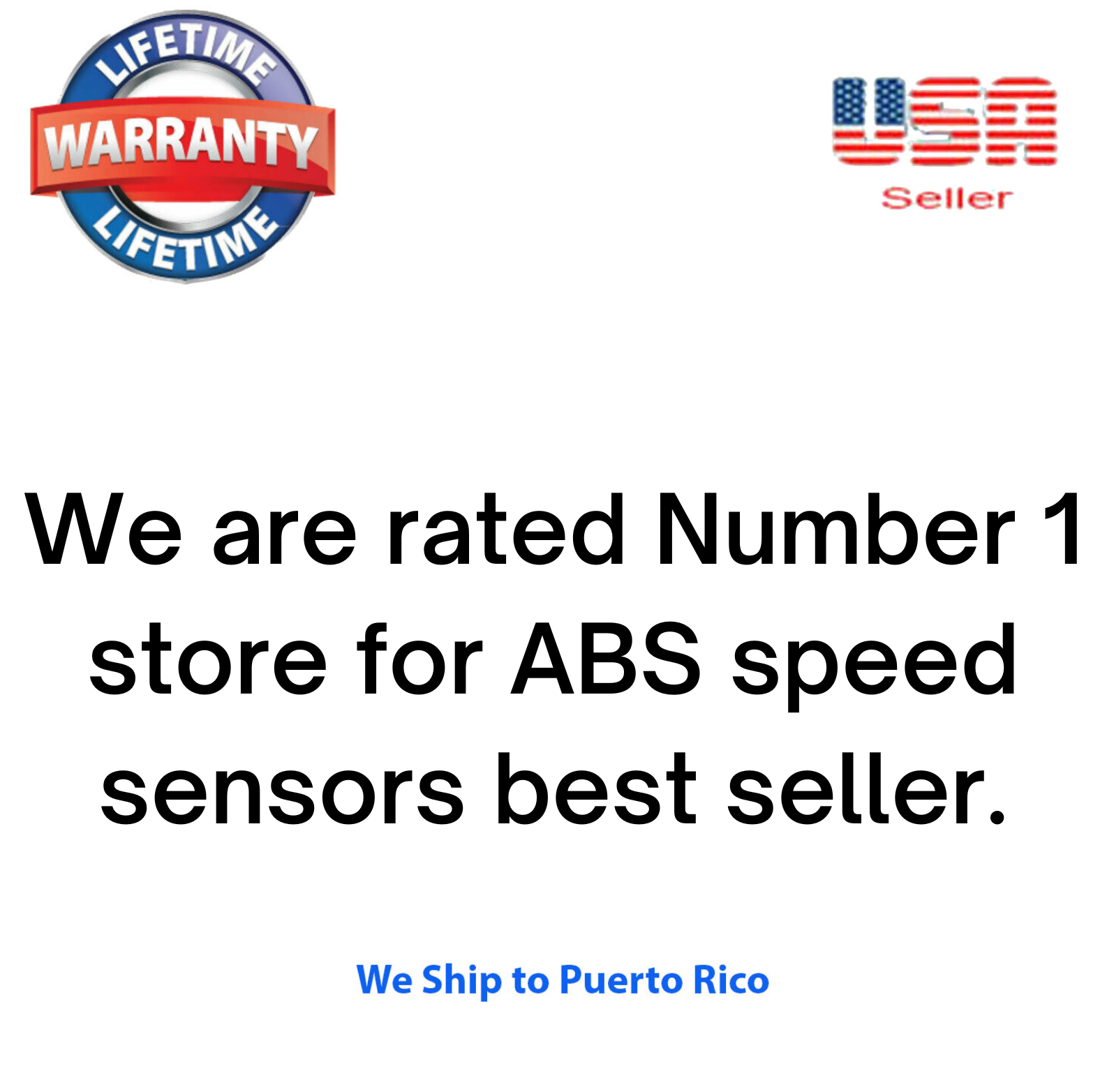 34526784902 ABS Wheel Speed Sensor Front Left or Right Fit Most BMW ...