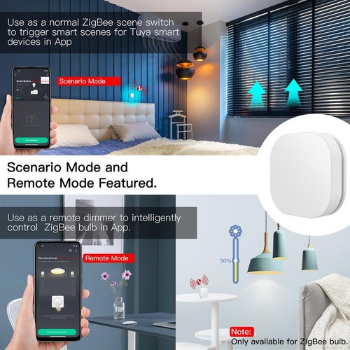 Tuya 3.0 Multi-scene Smart Wireless Remote Control 1 Gang Key Switch FR ...