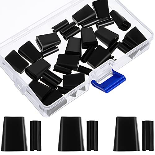 Kitchen Sink Rack Rubber Feet Protective Rack Feet Black Grid Protector ...