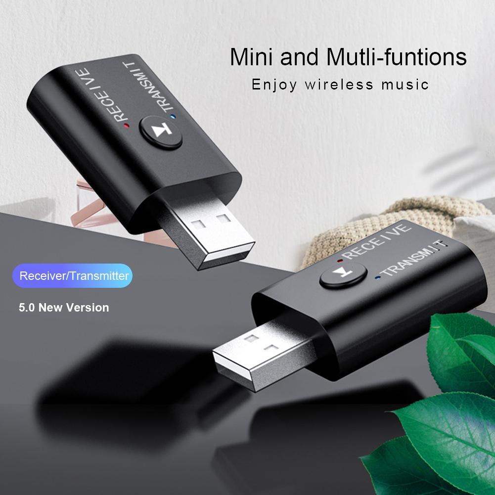 2 in 1 USB Bluetooth-Compatible Adapter Wireless Laptop Headset ...