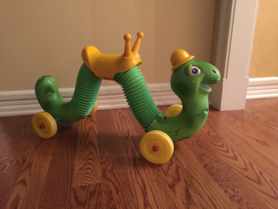 Vintage 1970s Hasbro INCHWORM Ride On Toy Excellent Pre- Owned ...