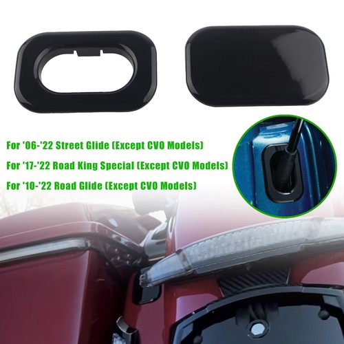 Rear Antenna Hole Accent Filler Cover Fit For Harley Road Glide 2010 ...