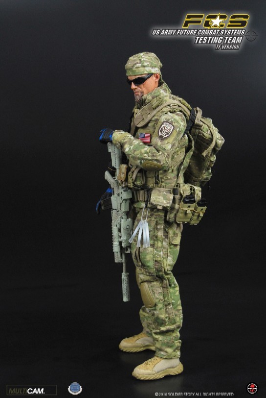 US Army FCS Future Combat Systems TF Ver 1/6th Scale Figure by Soldier ...
