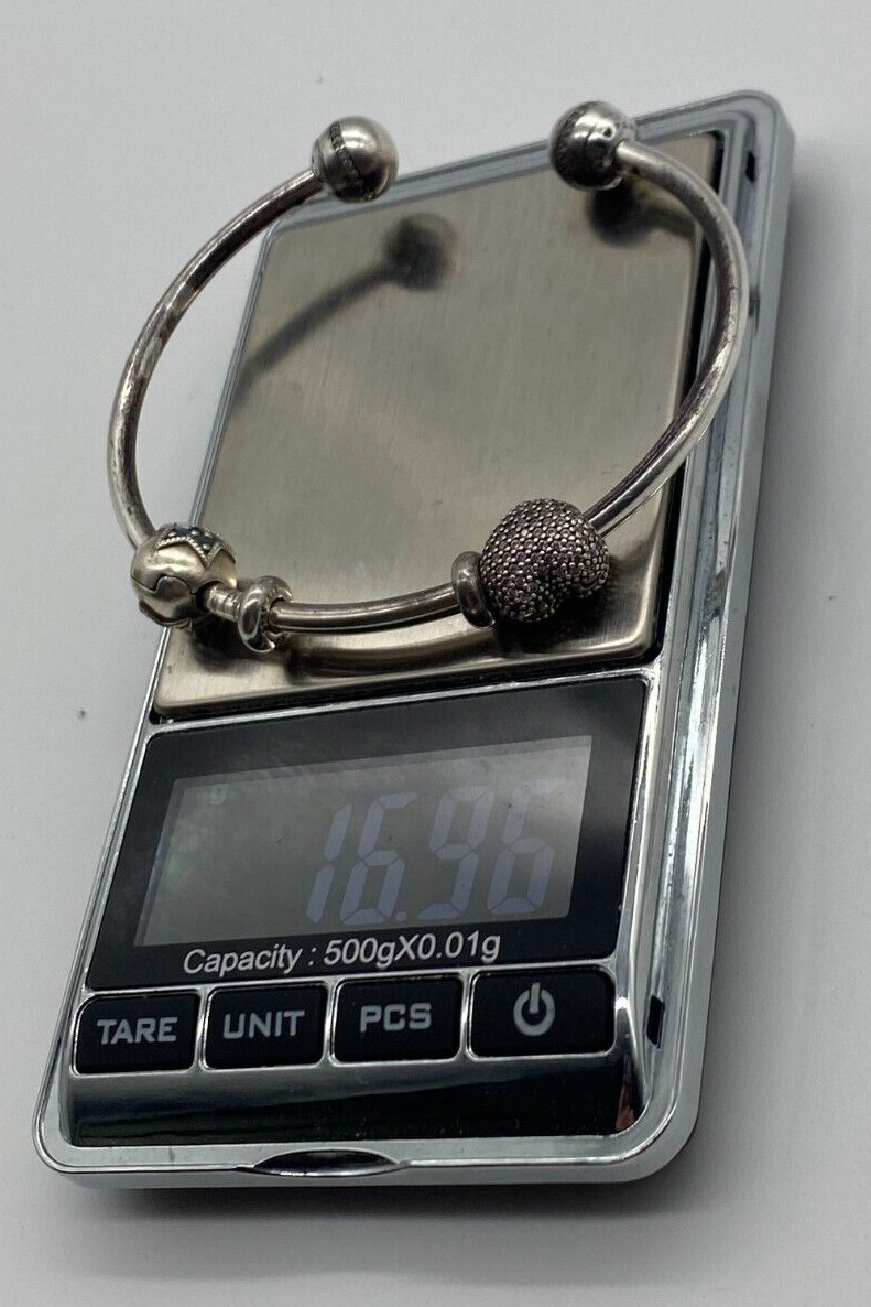 Pandora Limited Edition Shooting Star Open Bangle 2 C… - Gem