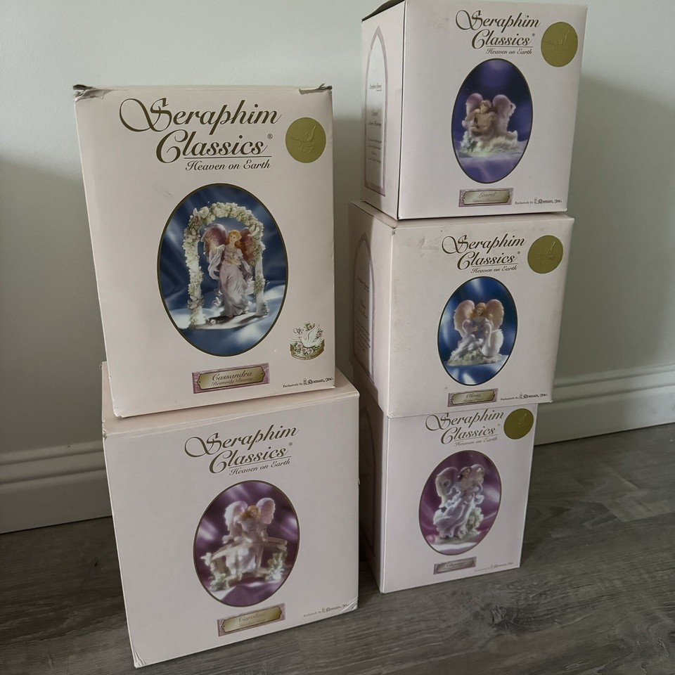 Seraphim Classics Angels “Heavenly Reflections” Display Pond #81476 ...