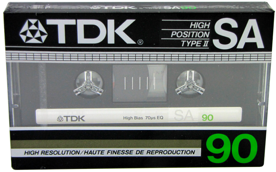 ⭐TDK SA 90 CHROME TYPE II BLANK AUDIO CASSETTE TAPE (1985 ) BRAND NEW ...