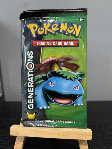 Pokemon Cards - Generations - Booster Pack (Venusaur Cover Art - 10 ...
