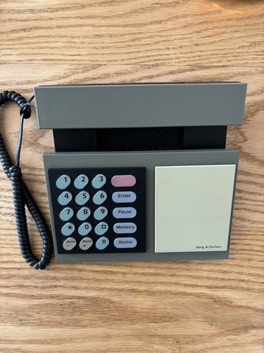 BeoCom 2000 B&O Bang and Olufsen 1986 Desk Landline Phone Original ENG ...