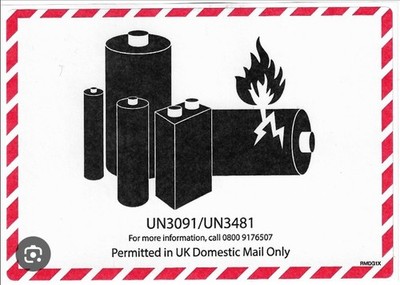 IATA UN3481 Lithium Ion Battery Hazard Labels | Warning Labels | PPI ...