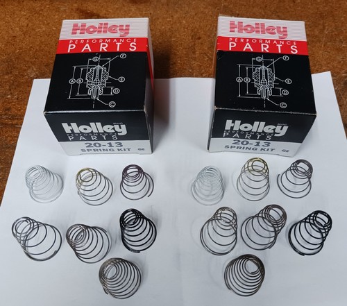Holley 20-13 Vacuum Secondary Spring Kits -- 2 Kits | eBay