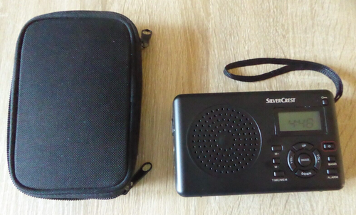 Silvercrest world receiver alarm travel radio/clock | eBay