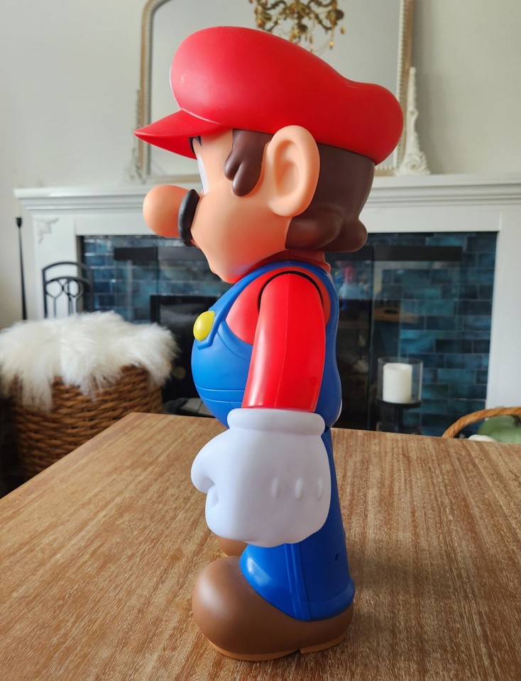 Nintendo Super Mario 20” Inch Big Giant Jumbo Toy Figure Jakks Pacific ...