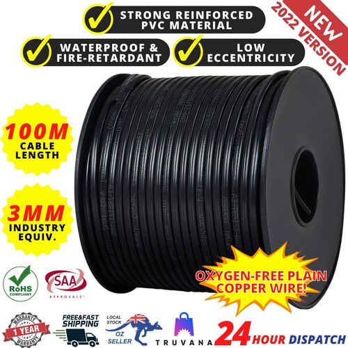 New 3mm Twin Core 2 Sheath Wire Electrical Automotive Cable 12V 100M ...