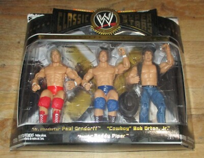 2007 WWF WWE Jakks Roddy Piper Orton Orndorff Classic Wrestling Figures ...