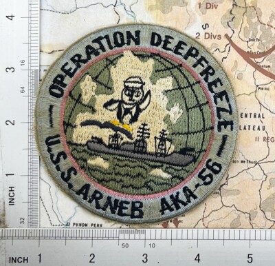 patch , us navy operation deep freeze uss arneb akha 56 patch , usn ...