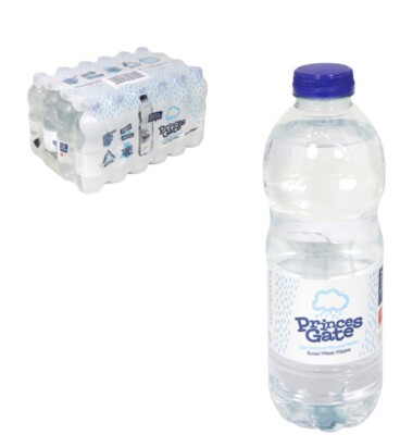 Princes Gate Still Natural Mineral Water Bottles 500ml - 24 x 500ml ...