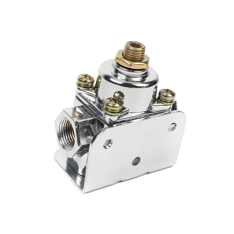For Holley 12-804 Fuel Pressure Regulators, Carbureted, 3/8 NPT, 2 Port ...
