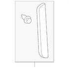 Toyota Genuine OEM Moulding, back door outside, lh FJ CRUISER GSJ1 ...