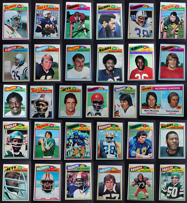 1977 Topps Football Cards Complete Your Set You U Pick From List 1-200 ...