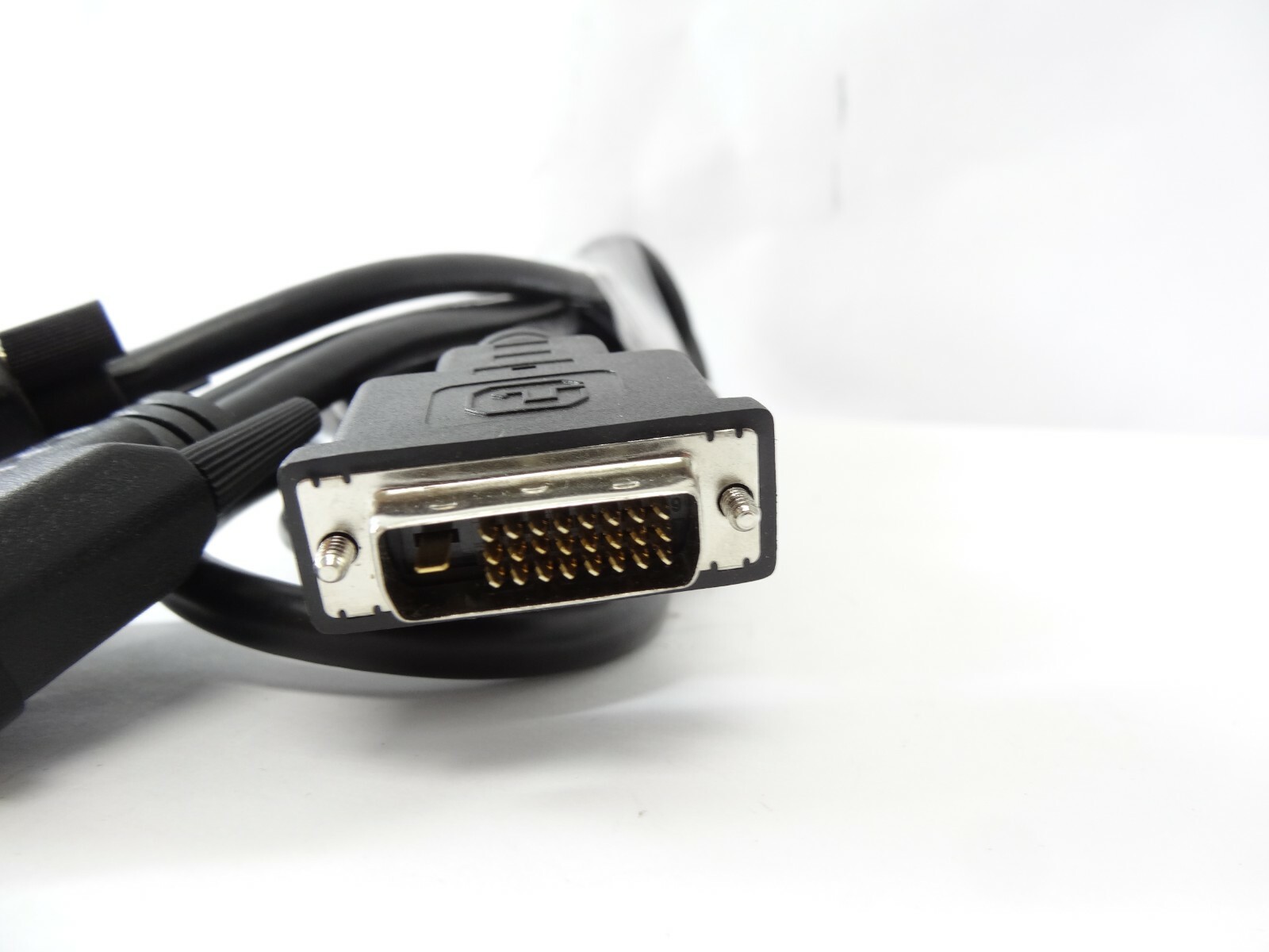 27" Male To Male DVI-D Splitter Cable (Black) AWM E238846 Style 20276 ...