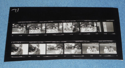 1980s Film Strip Photo Farmers Irving McDonald & Mickey Webb Unknown ...