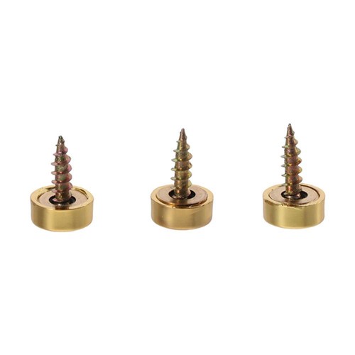 8pcs Gold Mirror Fasteners Cover Brass Screws Caps Mirrors | eBay Australia