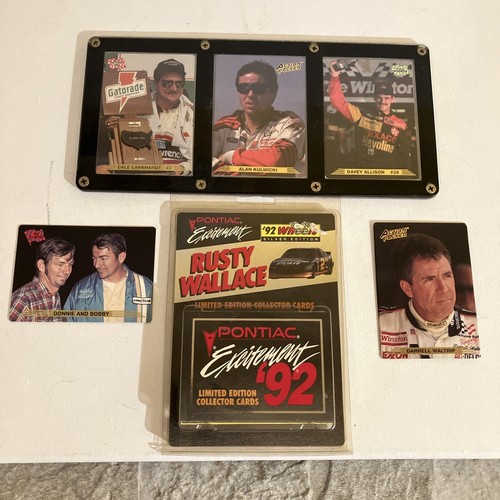 1992 Wheels Silver Rusty Wallace Collector Cards And Dale Earnhardt ...